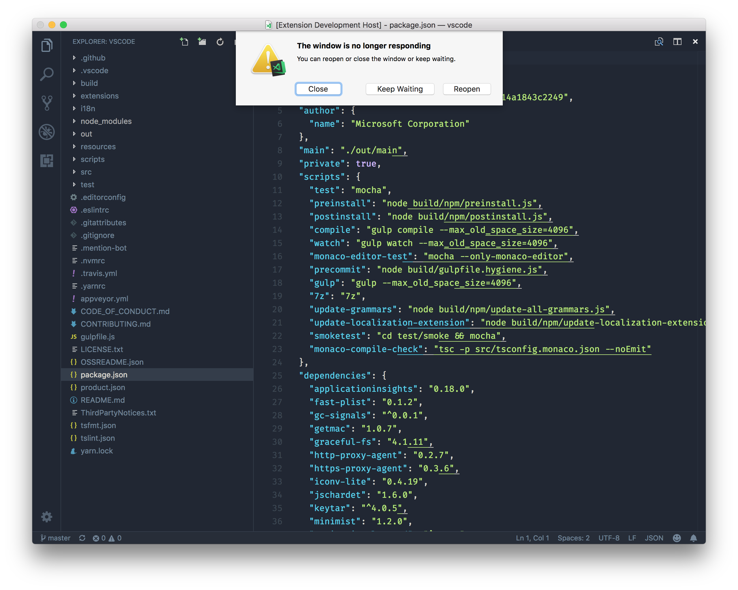 Progress Api Can Block Renderer · Issue 46642 · Microsoft Vscode · Github