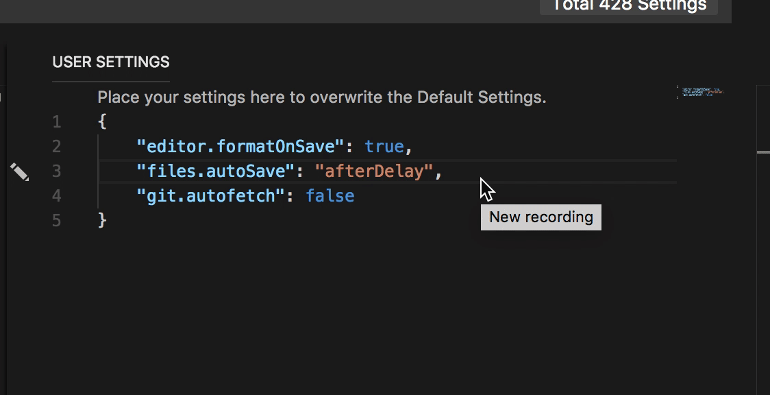 Settings: a wild comma appears! · Issue #47228 · microsoft/vscode · GitHub