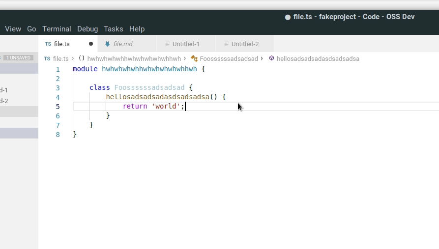 Breadcrumbs Need Hover Feedback · Issue 54050 · Microsoftvscode · Github