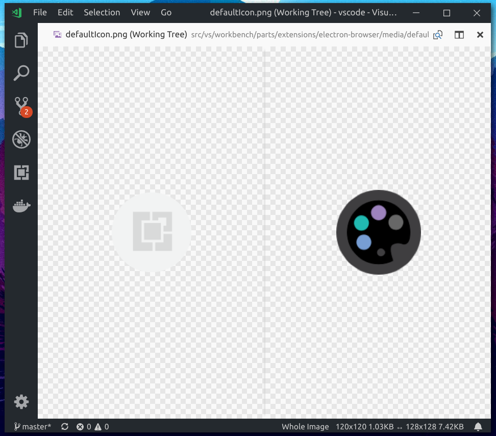 Git diff of image does not properly show resolution and size · Issue #63818 · microsoft/vscode ...