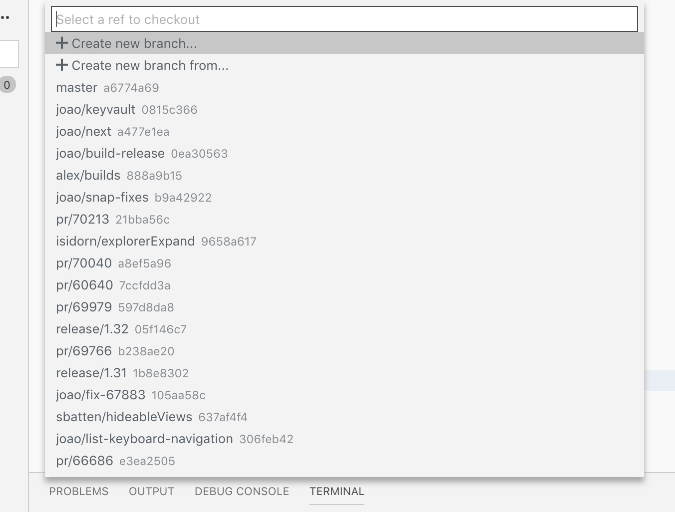 Quick open misses top padding when used from API · Issue #73732 ...