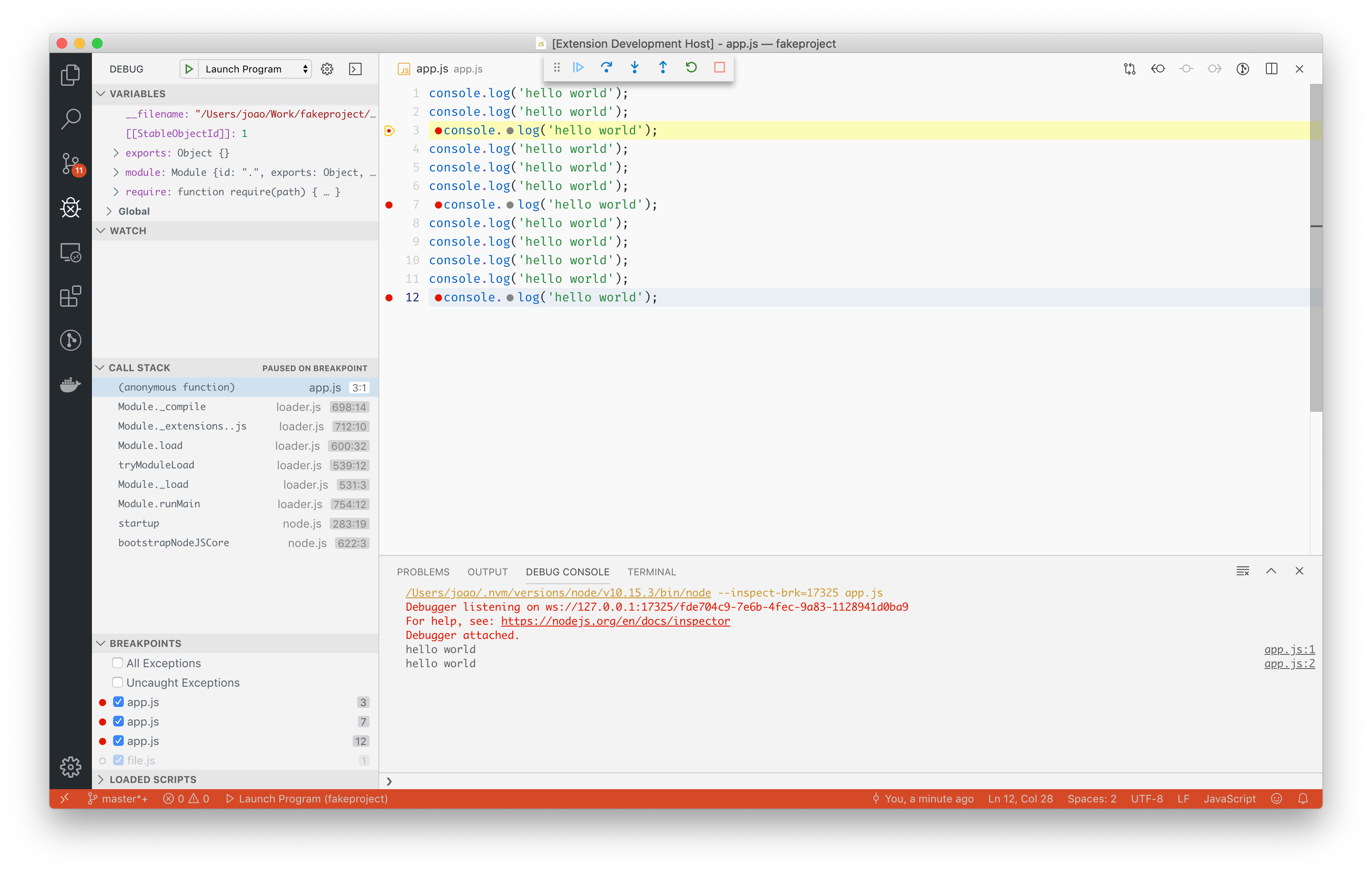 Debugger: when inlining thread into session, use thread's name as a label · Issue #79583 ...