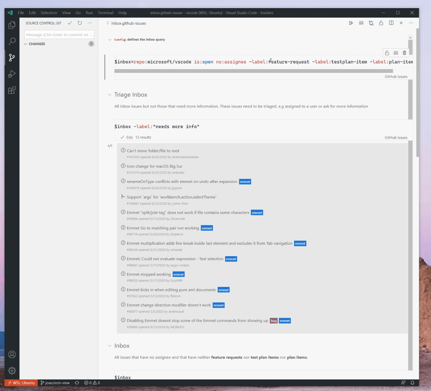Strange scrollbars in GH issues notebook · Issue #101021 · microsoft/vscode · GitHub