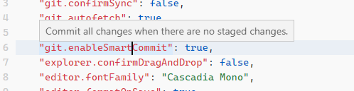 Rename `git.enableSmartCommit` to `commitAllChangesWhenNoChangesAreStaged` · Issue #104017 ...