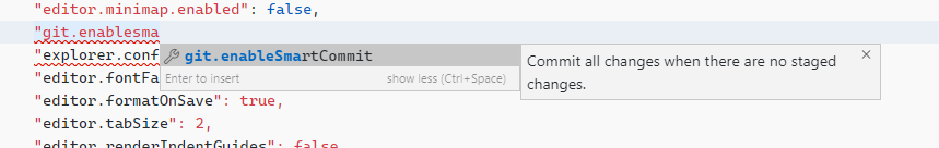 Rename `git.enableSmartCommit` to `commitAllChangesWhenNoChangesAreStaged` · Issue #104017 ...
