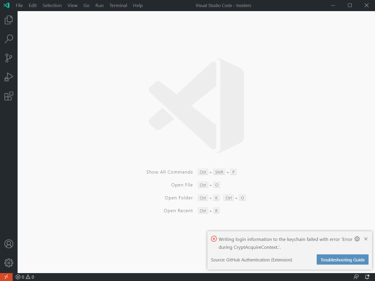 Sync Auth Is Broken · Issue 108517 · Microsoftvscode · Github
