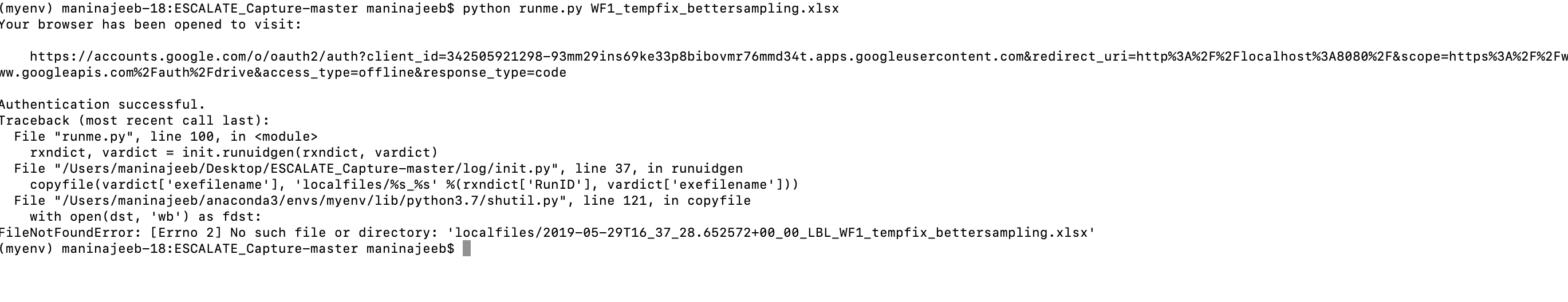 localfiles folder · Issue #49 · darkreactions/ESCALATE_Capture · GitHub