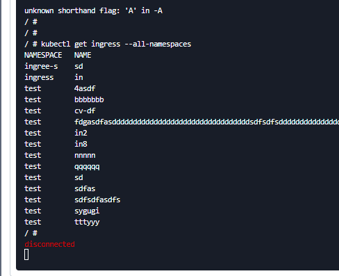 kubectl tool disconnects itself while I am still using it · Issue #622 · kubesphere/console · GitHub