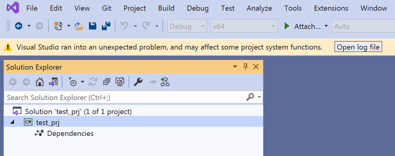 Can't open Microsoft.Build.NoTargets project after VS update · Issue #482 · microsoft ...