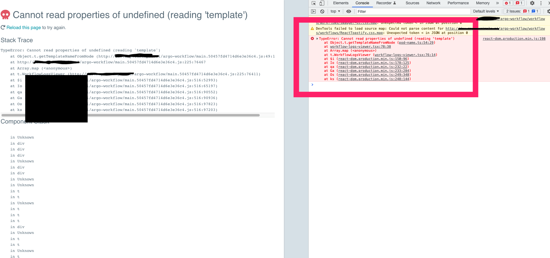 V326 Argo Ui Failed To Render Pod Log · Issue 7595 · Argoprojargo Workflows · Github 