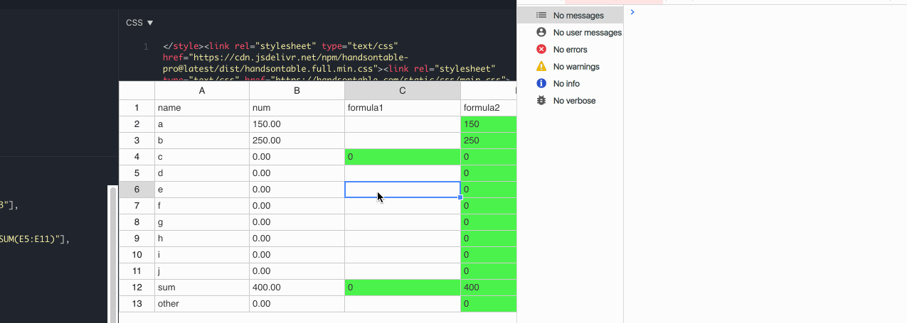 formula contain each other, then remove one row ,cause Maximum call stack size exceeded · Issue ...