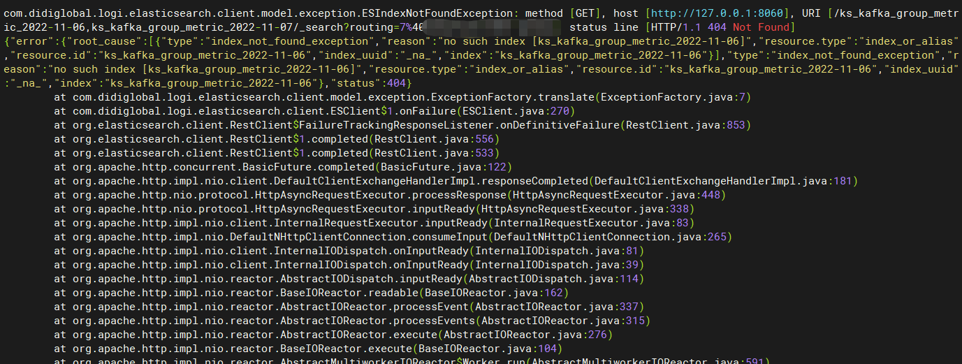 es index未自动创建 · Issue #750 · didi/KnowStreaming · GitHub