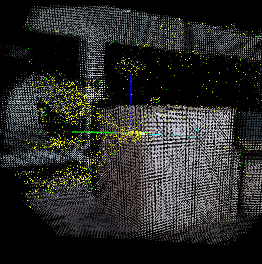 rtabmap pointcloud for same device looks different on 2 different ...