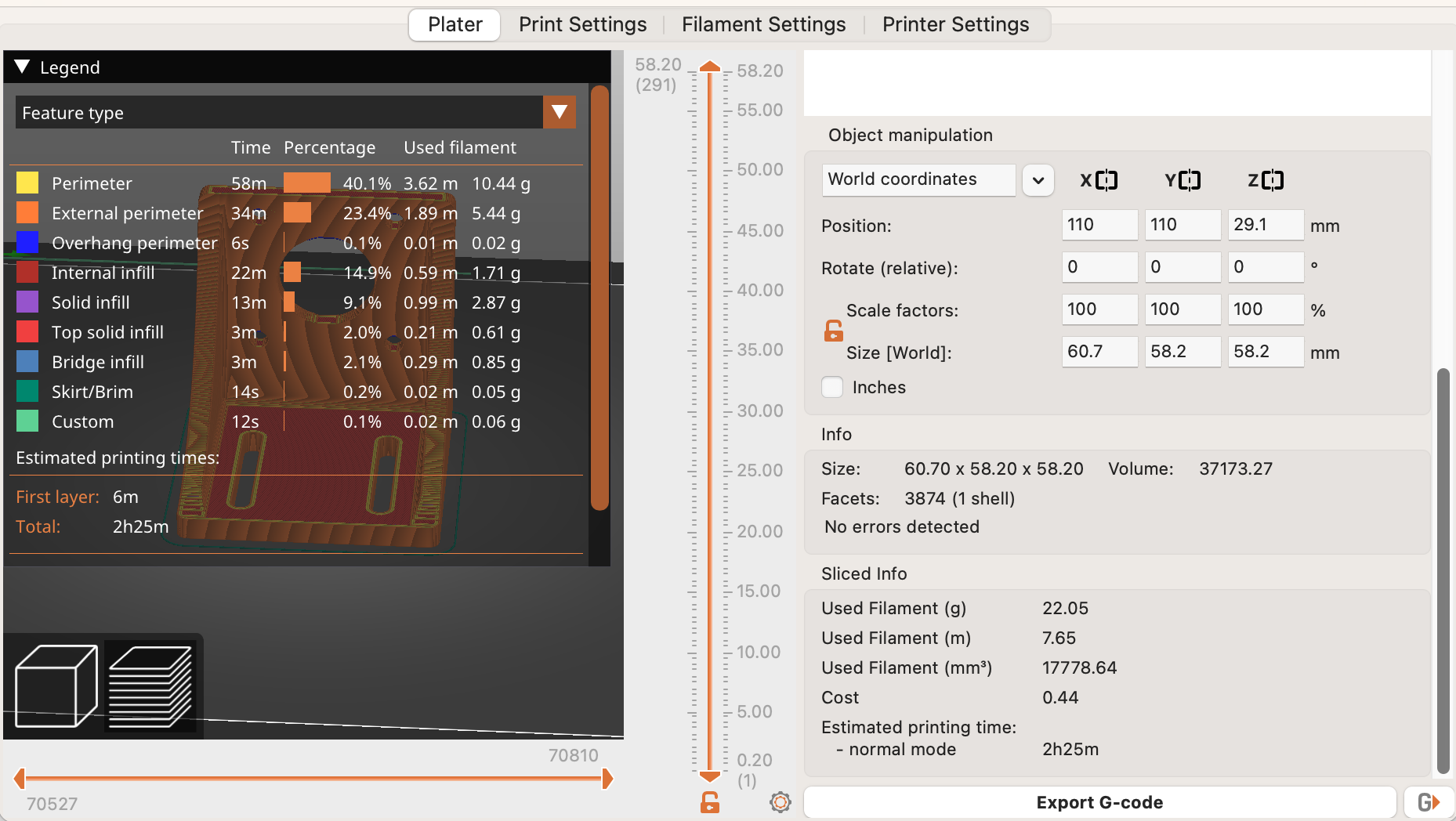 [Feature Request] Show estimated length of filament used in G-code Viewer · Issue #5980 ...