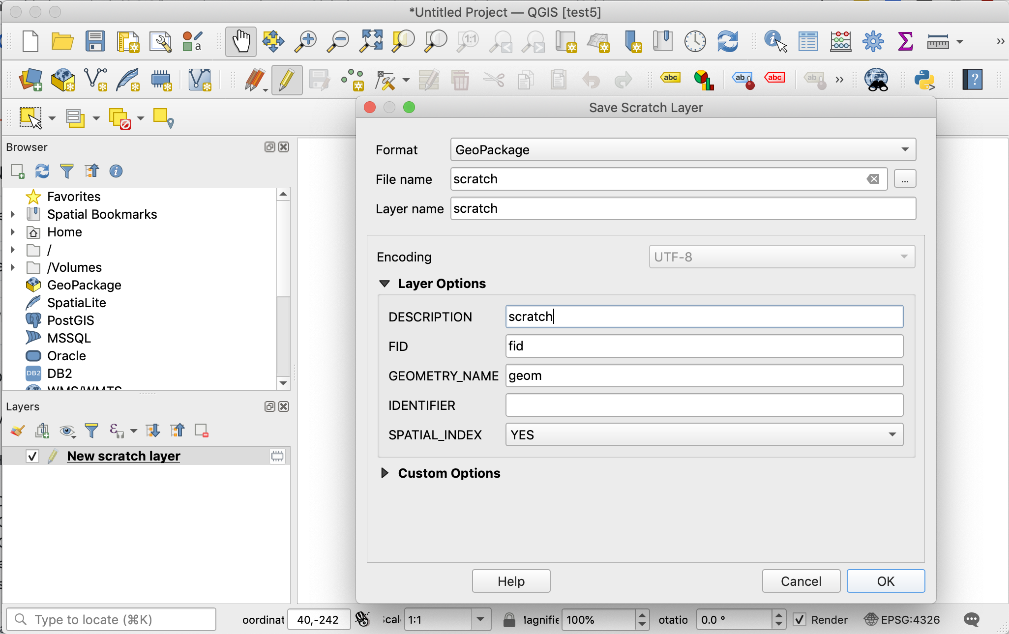 Geopackages Saved From Scratch Files Do Not Save Relative To Project · Issue 39975 · Qgisqgis
