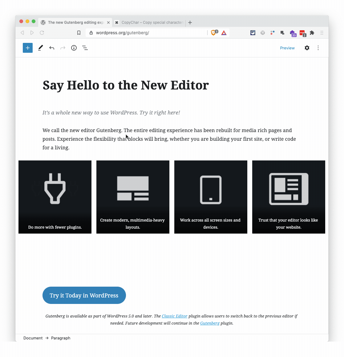 Links Link In Text Based Blocks Breaks When Text Is Pasted Inside The 