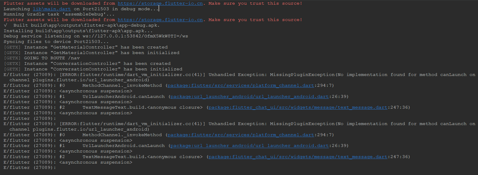 sharesdk_plugin: ^1.3.6 与 url_launcher: ^6.1.7 冲突，导致 url_launcher_android 插件失效 · Issue #99 ...