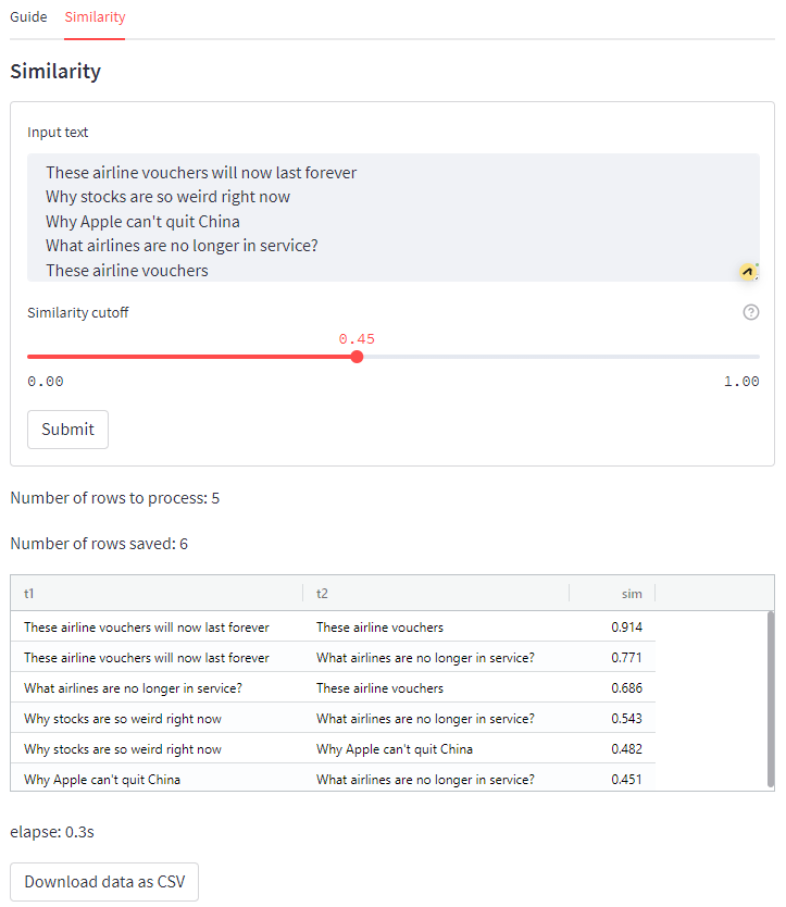 GitHub - fsmosca/idea: Measure similarity between 2 sentences or ...