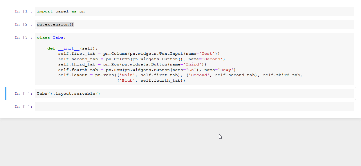 Tab names are taken from last child · Issue #148 · holoviz/panel · GitHub