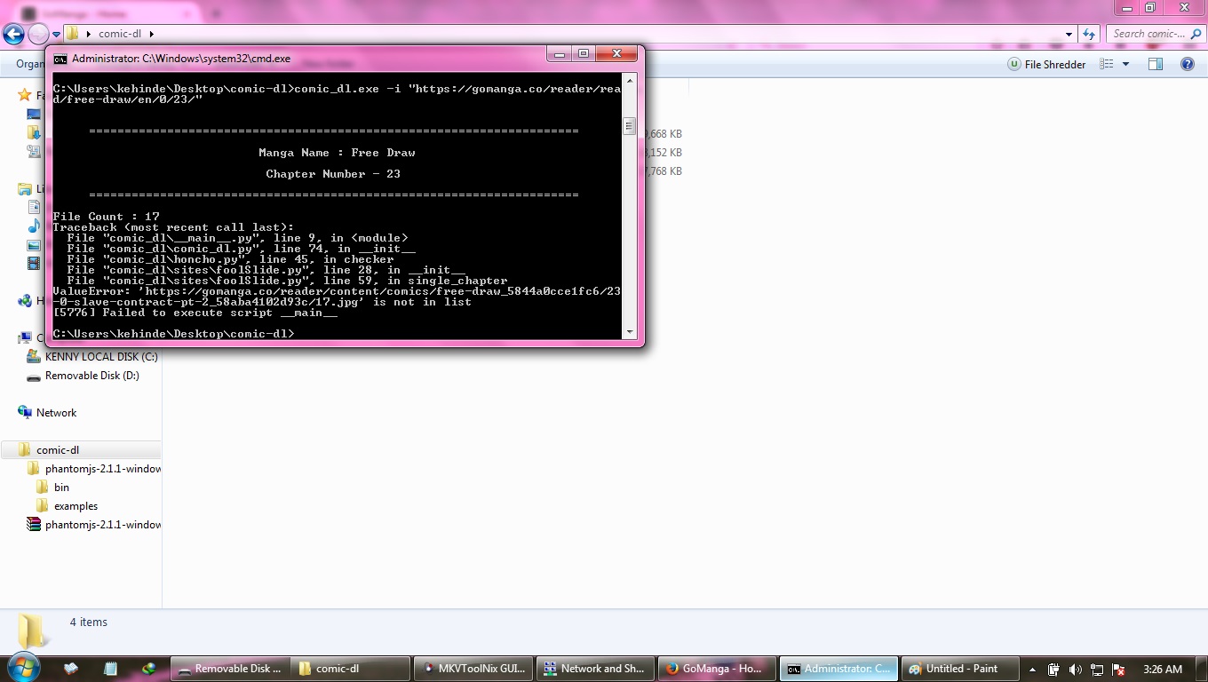 Windows Binary giving an error · Issue #64 · Xonshiz/comic-dl · GitHub
