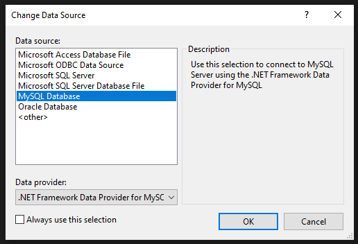 MySQL Data Source missing · Issue #1211 · ErikEJ/EFCorePowerTools · GitHub