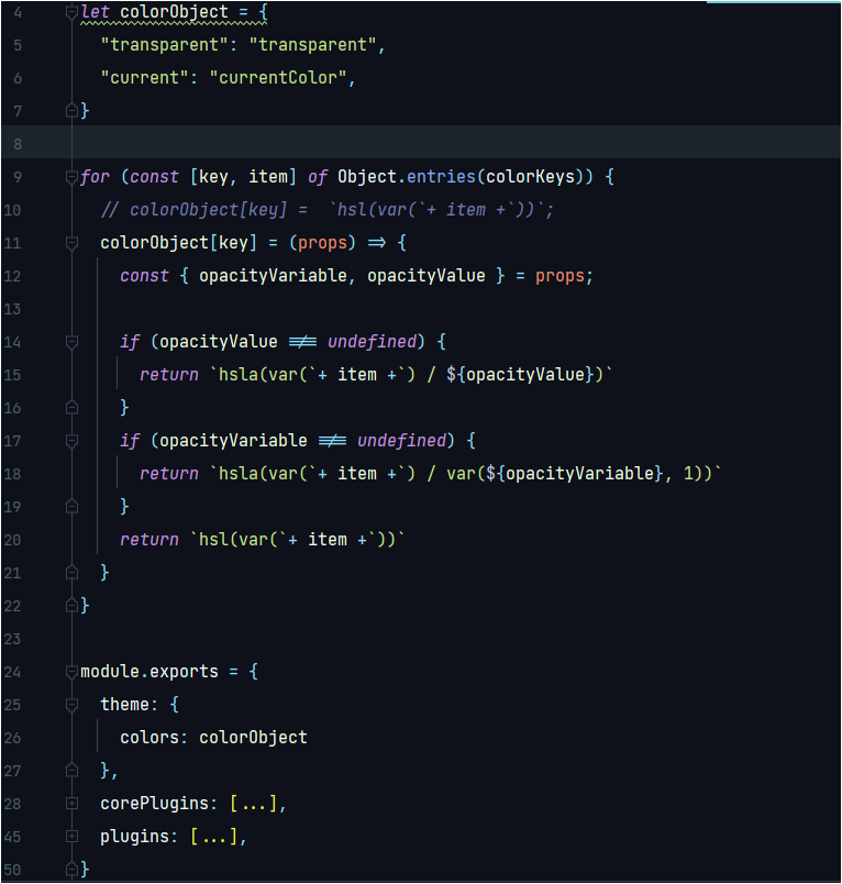 Generating Colors As An Object Of Functions · Tailwindlabs Tailwindcss · Discussion 5605 · Github 8287