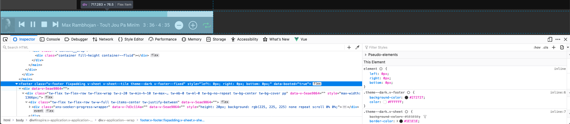 Media resource indicated by the src attribute or assigned media ...