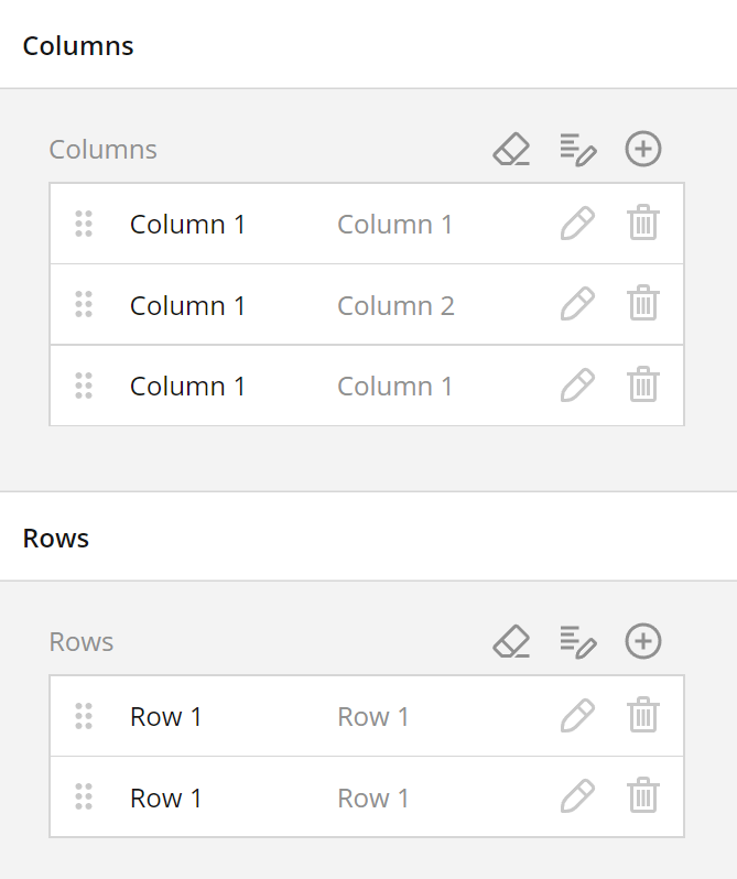 Survey Creator doesn't prevent users from specifying the same name for question items thus ...