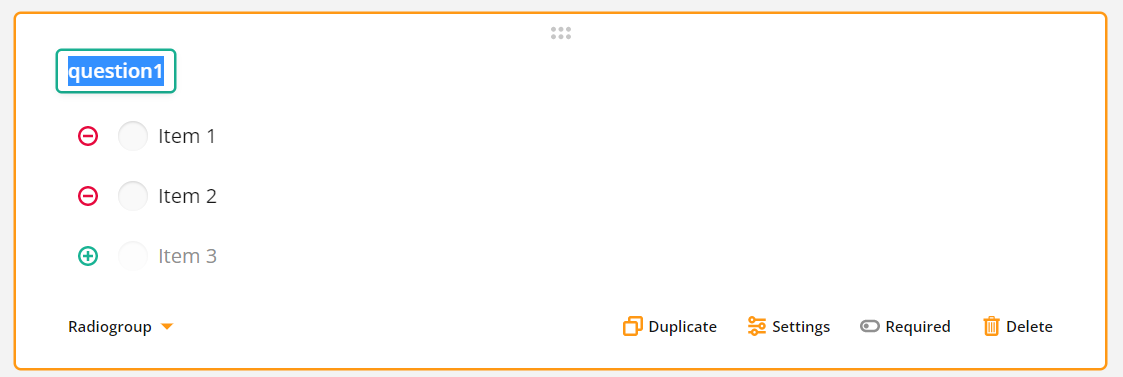 Limit the number of radio buttons being generated by Survey Creator in SurveyJS library when ...