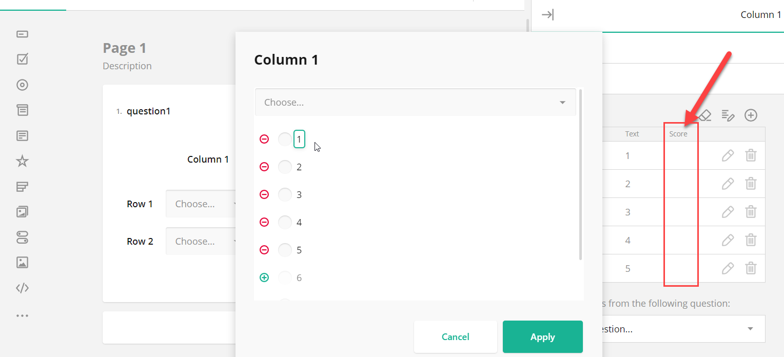 Do not select cell question in property grid from cell popup · Issue #4258 · surveyjs/survey ...