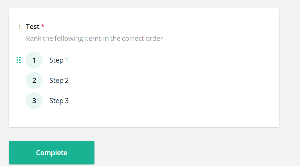 A logic expression should consider the order of a Ranking Question items · Issue #7298 ...