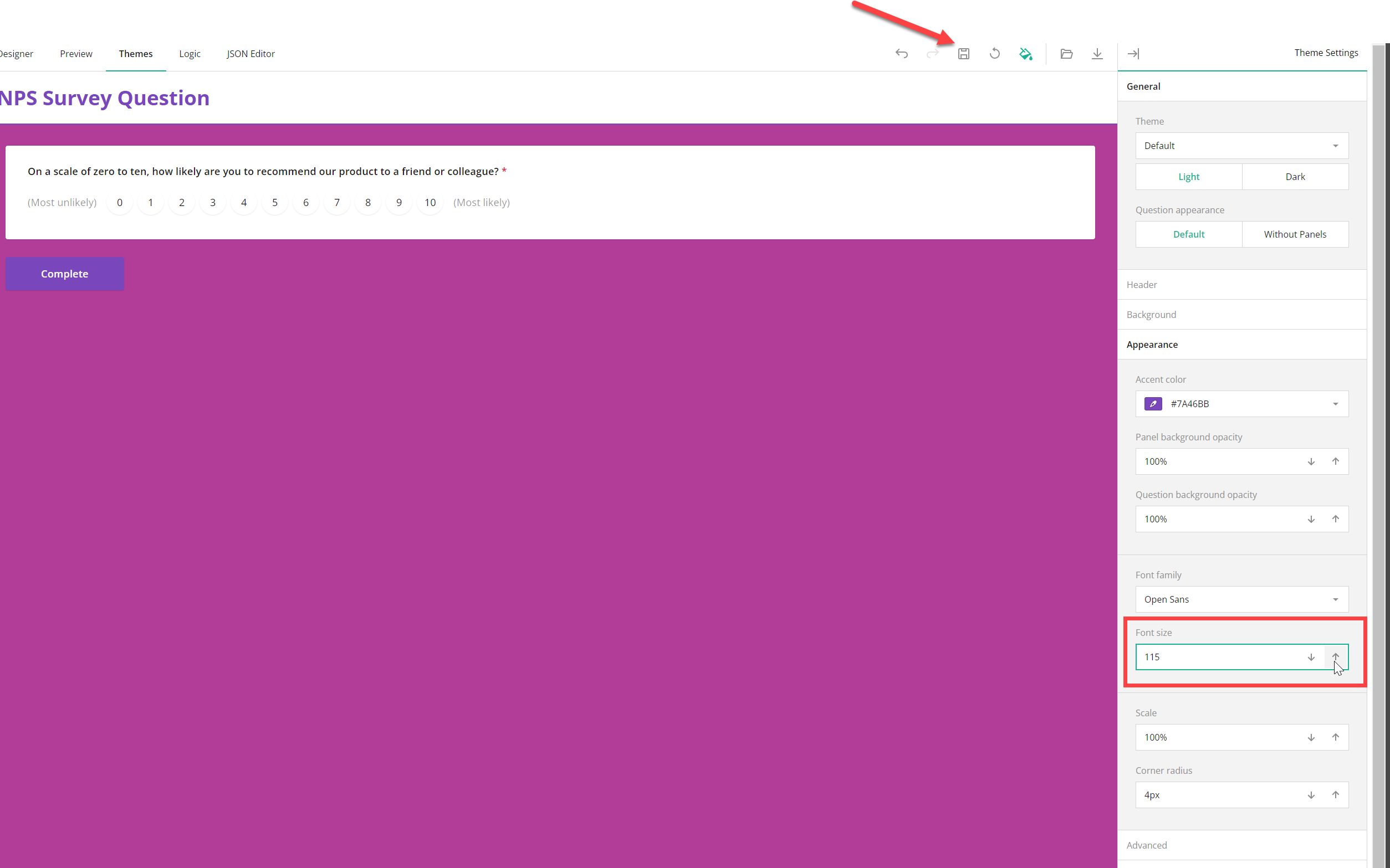 Themes Tab - The themeModified event is not raised and the Save button ...