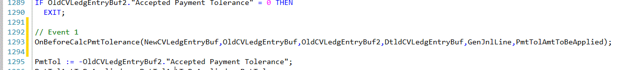 [Event Request] More Events in Codeunit 12 · Issue #1352 · microsoft/AL · GitHub