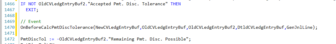 [Event Request] More Events in Codeunit 12 · Issue #1352 · microsoft/AL · GitHub