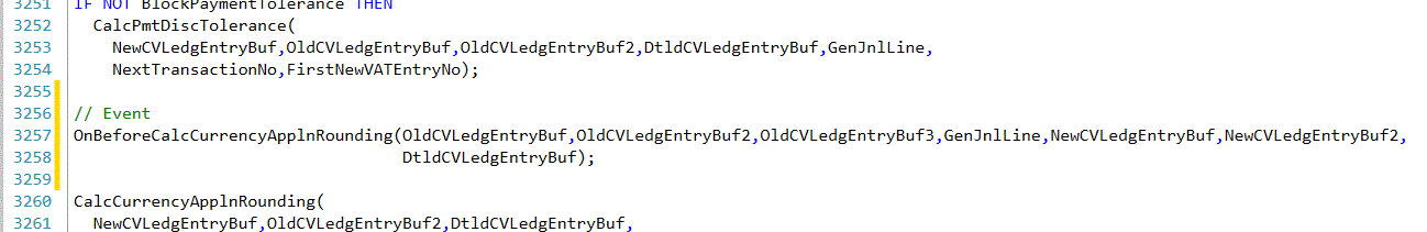 [Event Request] More Events in Codeunit 12 · Issue #1352 · microsoft/AL · GitHub