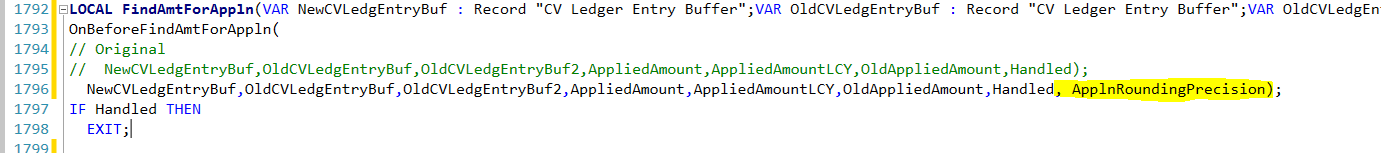 [Event Adjustment] Adjustment of "OnBeforeFindAmtForAppln" event in Codeunit 12 · Issue #2673 ...