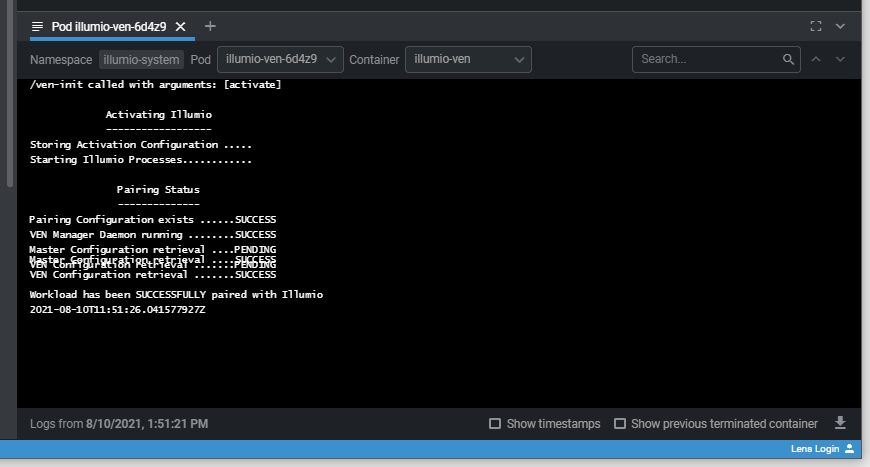 Pod log lines overlap · Issue #3591 · lensapp/lens · GitHub