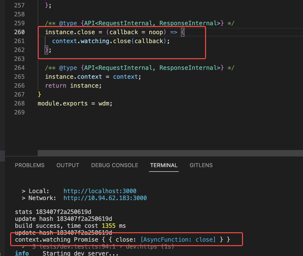 Watch Async Make Devmiddleware Close Error · Issue 1479 · Web Infra Dev Rspack · Github