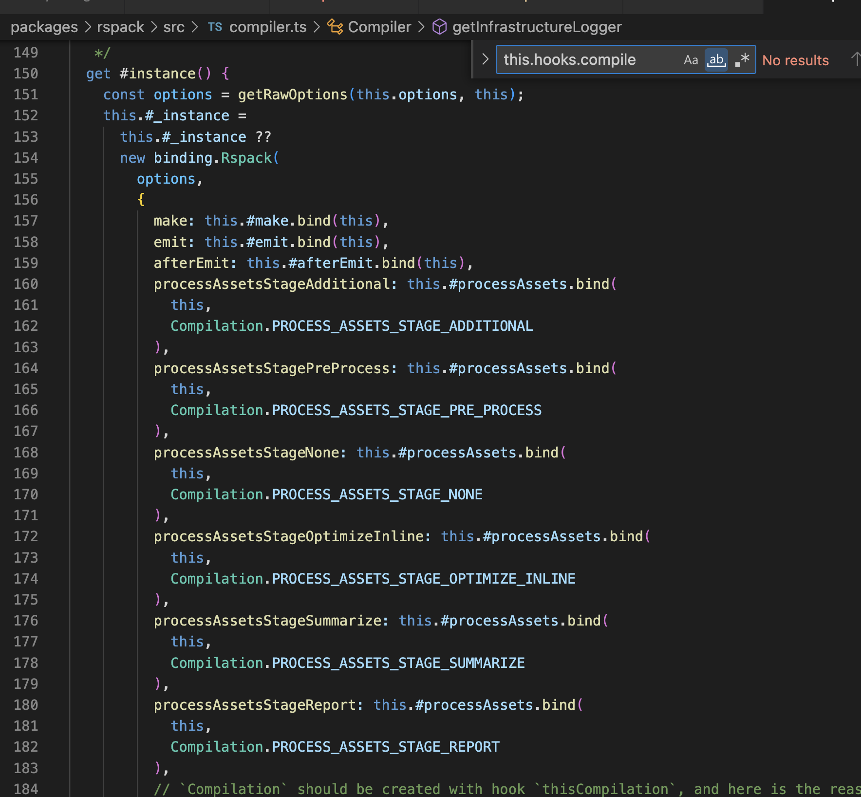 [Bug Report]: compiler.hooks.compile not called · Issue #2412 · web-infra-dev/rspack · GitHub