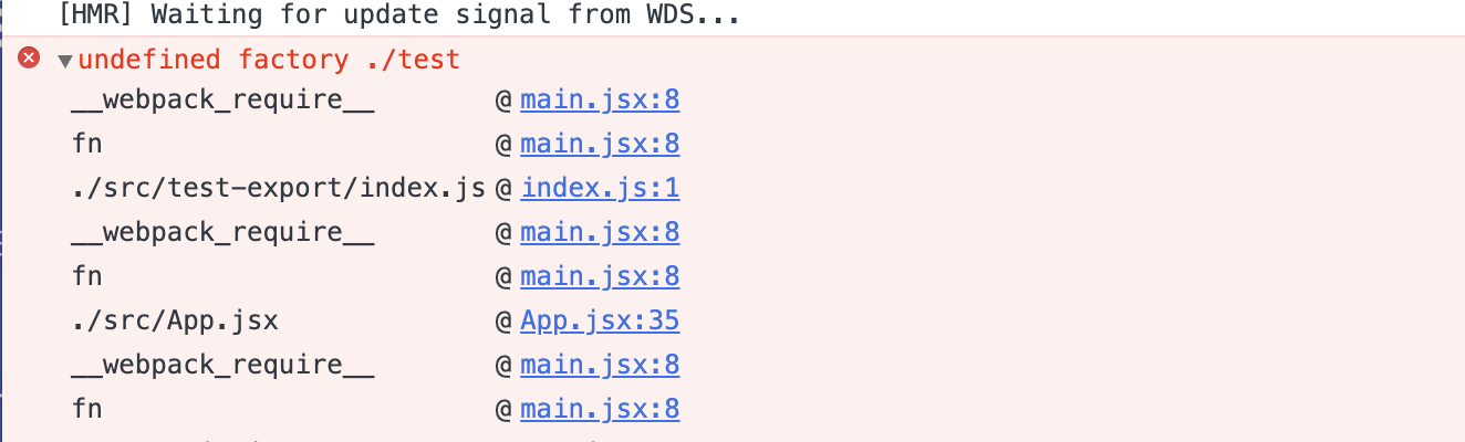 [Bug Report]: undefined factory error when nothing export · Issue #2414 · web-infra-dev/rspack ...