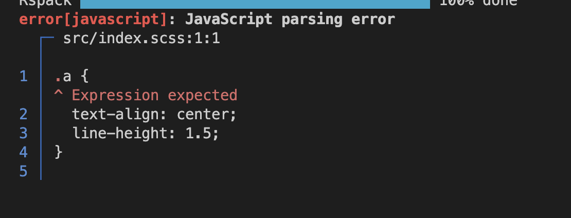 Javascript Parsing Error When Not Match Rule In Oneof · Issue 4224 · Web Infra Devrspack