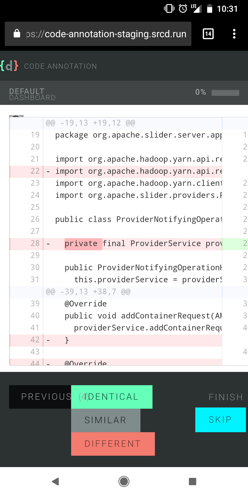 UX feedback · Issue #111 · src-d/code-annotation · GitHub