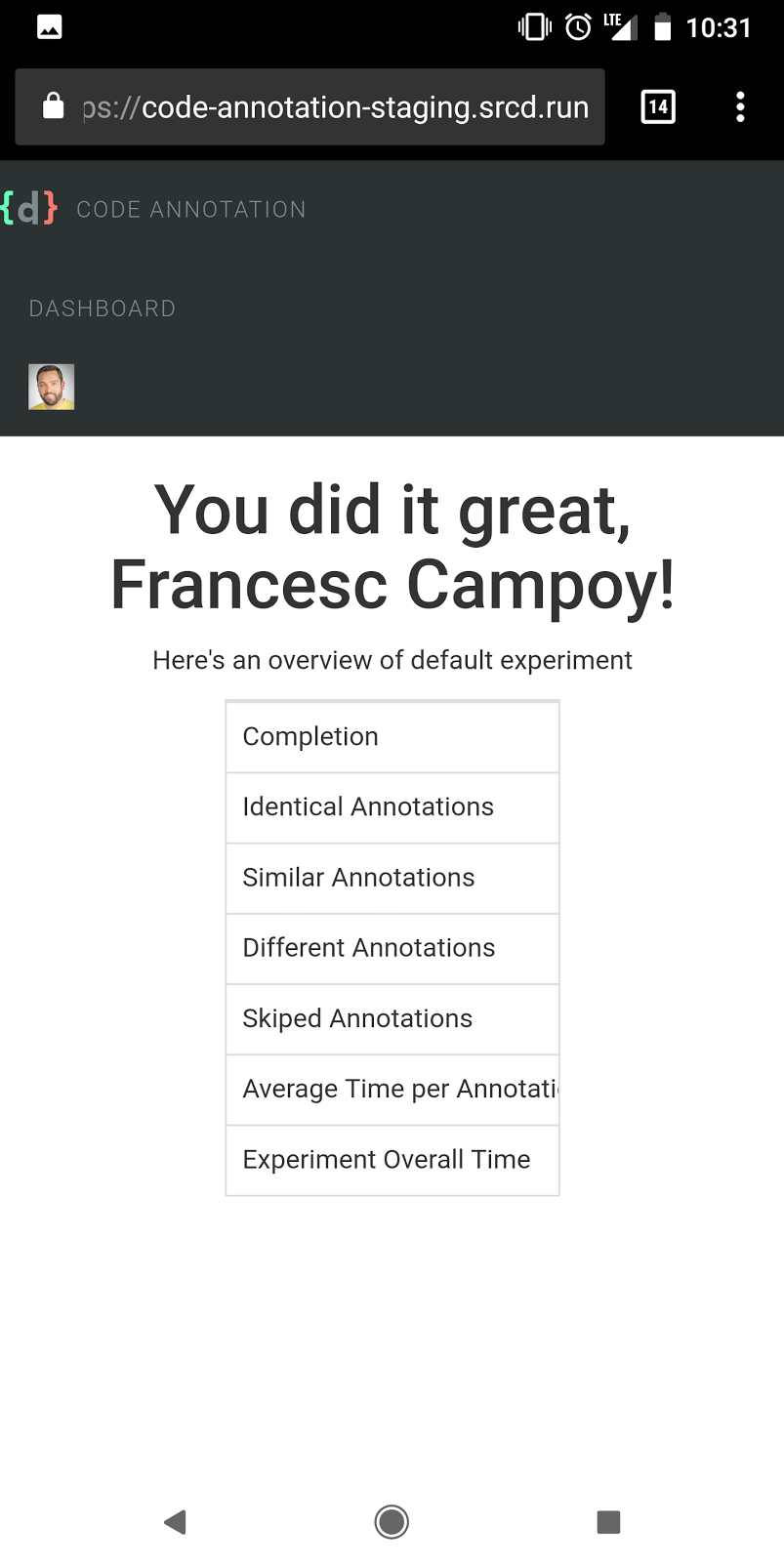 UX feedback · Issue #111 · src-d/code-annotation · GitHub