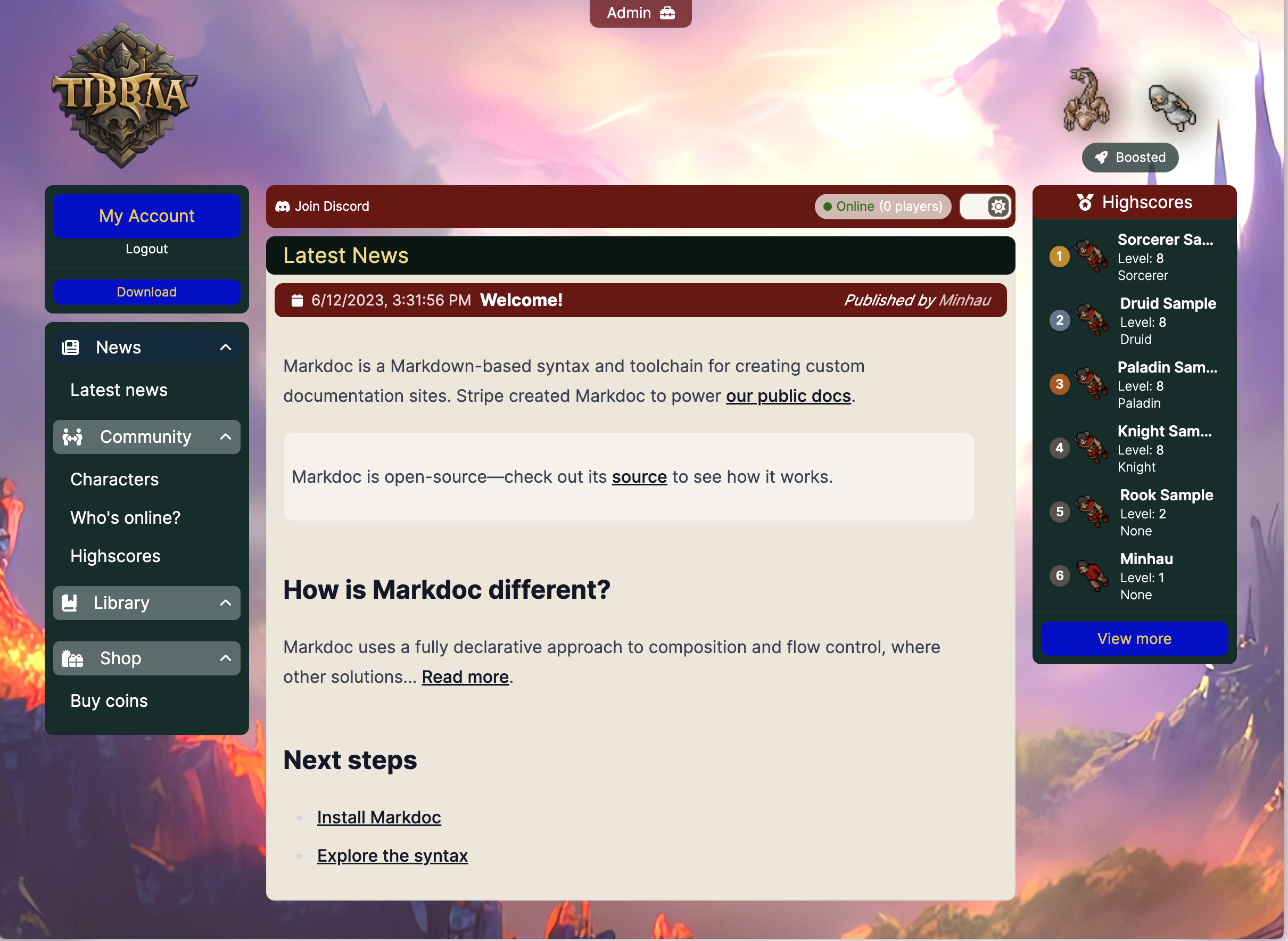 GitHub - luan/slenderaac