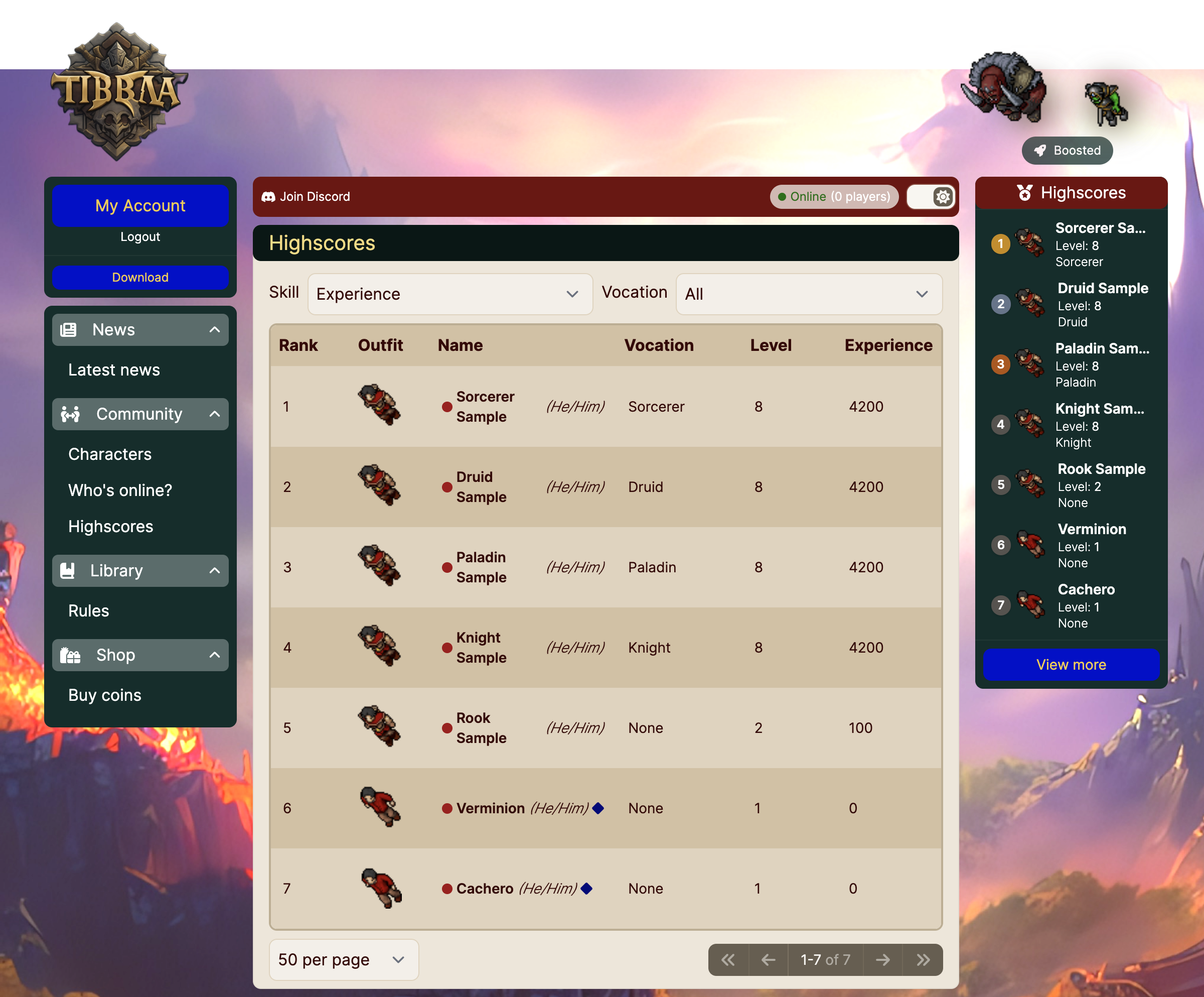 GitHub - luan/slenderaac