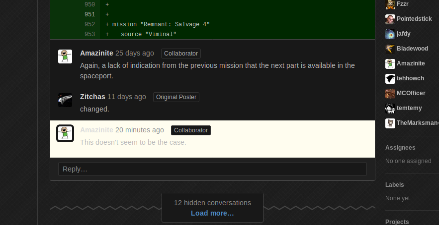 Review comment has white background w/ Refined Github · Issue #809 · StylishThemes/GitHub-Dark ...