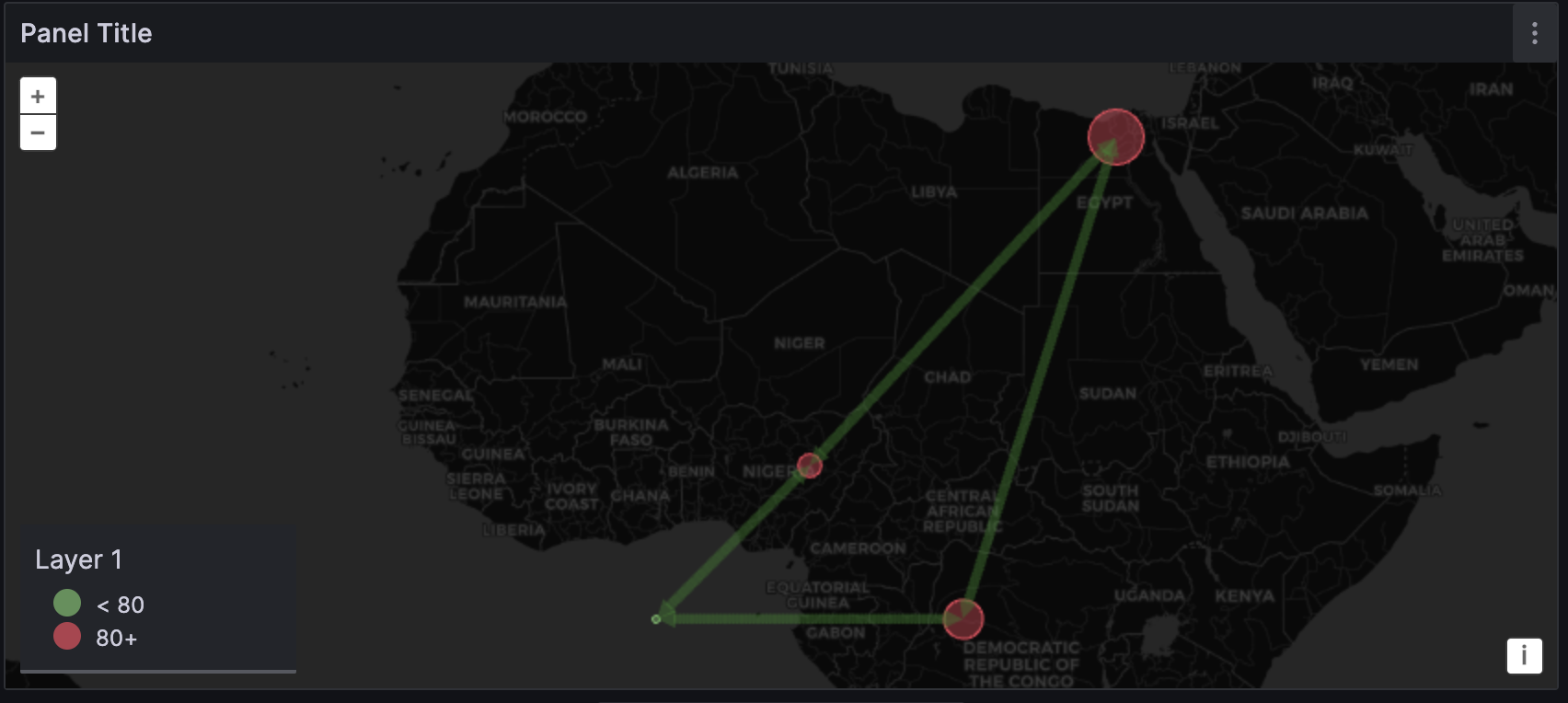 Geomap Network Layer Legend Only Supports Node Data And Not Edges Data · Issue 72857 · Grafana