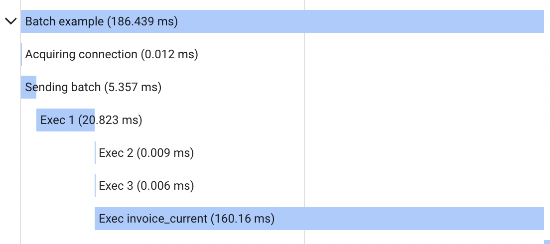 Unattributed latency in pgx.Batch · Issue #1152 · jackc/pgx · GitHub