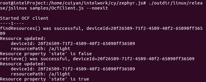 [ocf] OcfClient.js can't connect to OcfServer · Issue #1194 · intel/zephyr.js · GitHub