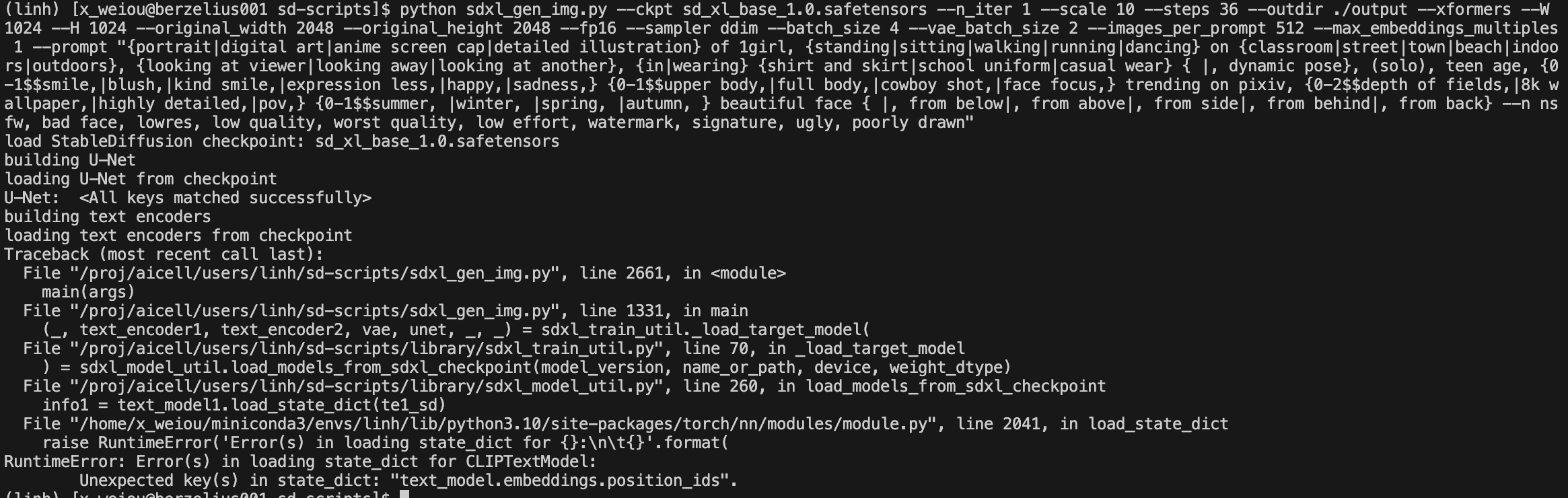 An Error Occurred During The Synthesis Of Data For Training The `controlnetlllitemodelspy 